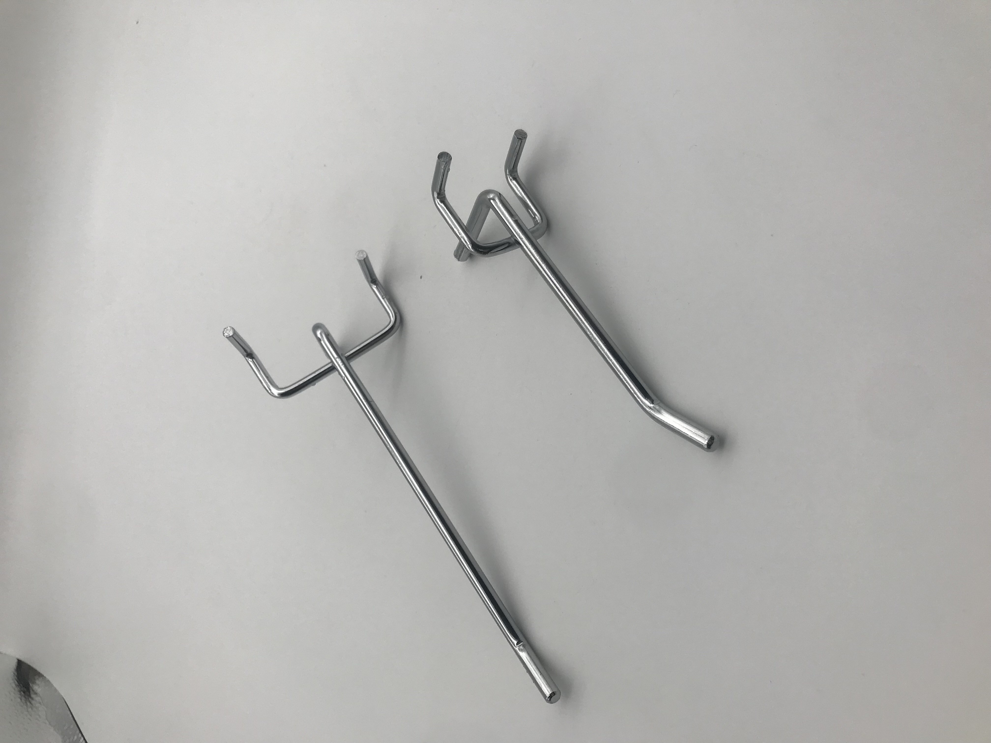Pegboard Locking Security Display Hook Hole Spacing Steel Hooks for ...