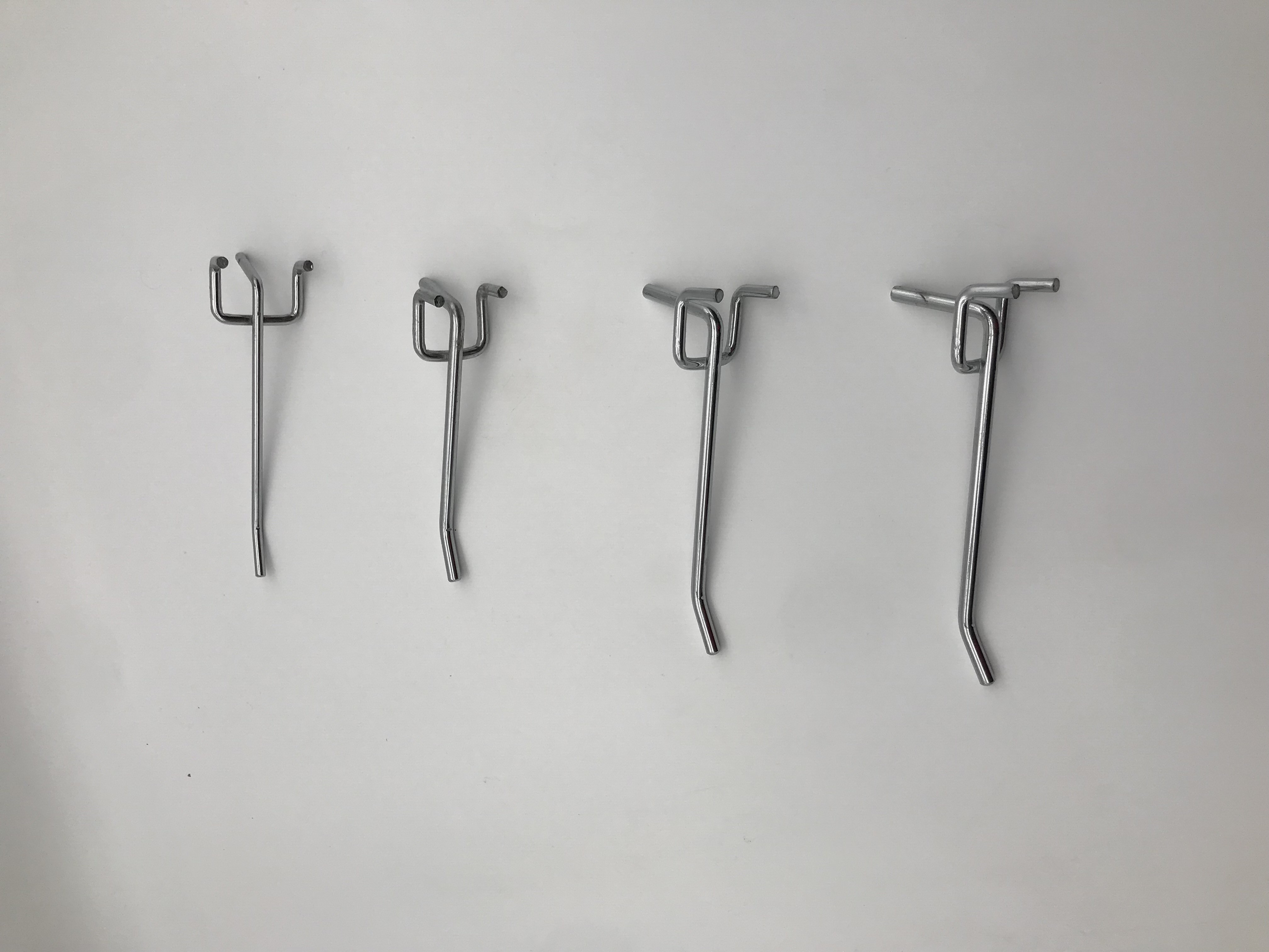 Pegboard Locking Security Display Hook Hole Spacing Steel Hooks for ...