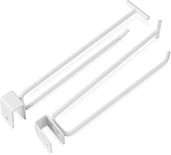 Looped Supermarket Shelf Accessories Metal Hook Rack Display For Retail ...